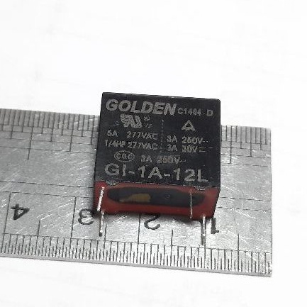 Relay GOLDEN GT-1A-12L รีเลย์ 12V 5A รีเลย์ควบคุมวงจรไฟฟ้าต่างๆ ...