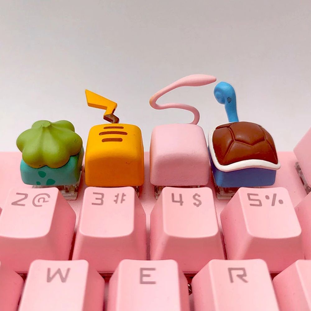 LANFY Computer Peripherals Elves Keycaps Cartoon Mechanical Keyboard ...
