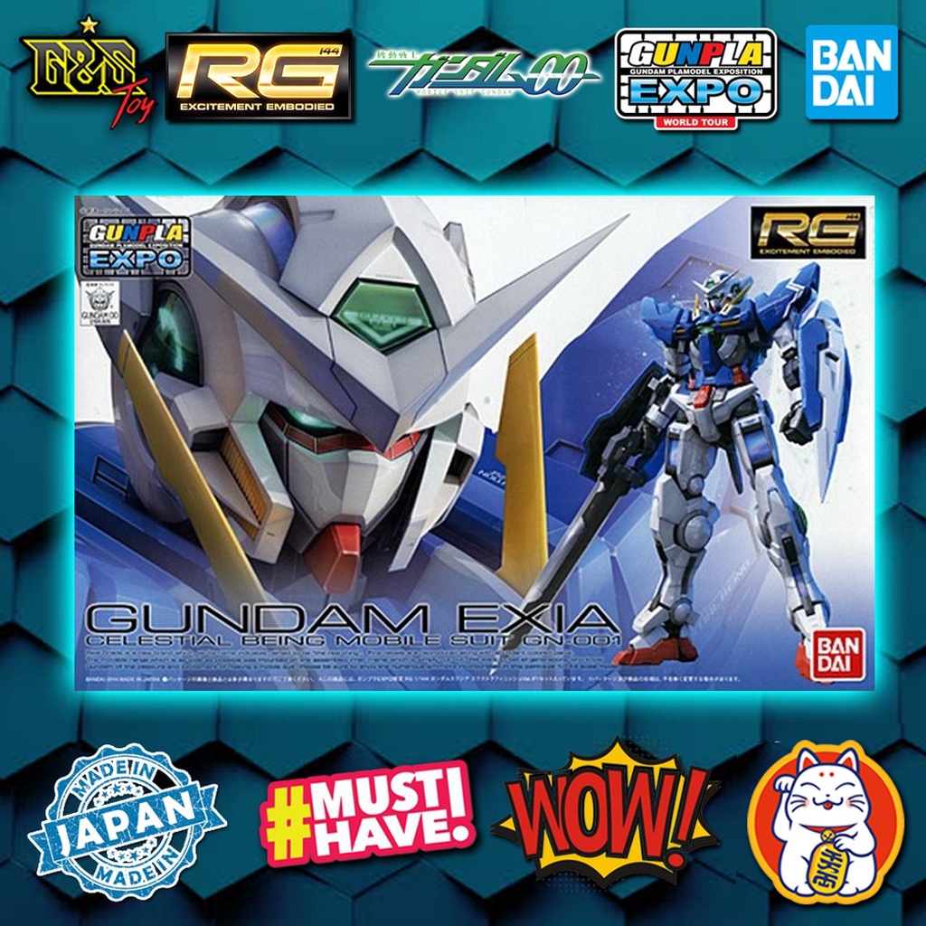 RG - Exia Extra Finish Ver. EXPO จาก Gundam 00 | Shopee Thailand