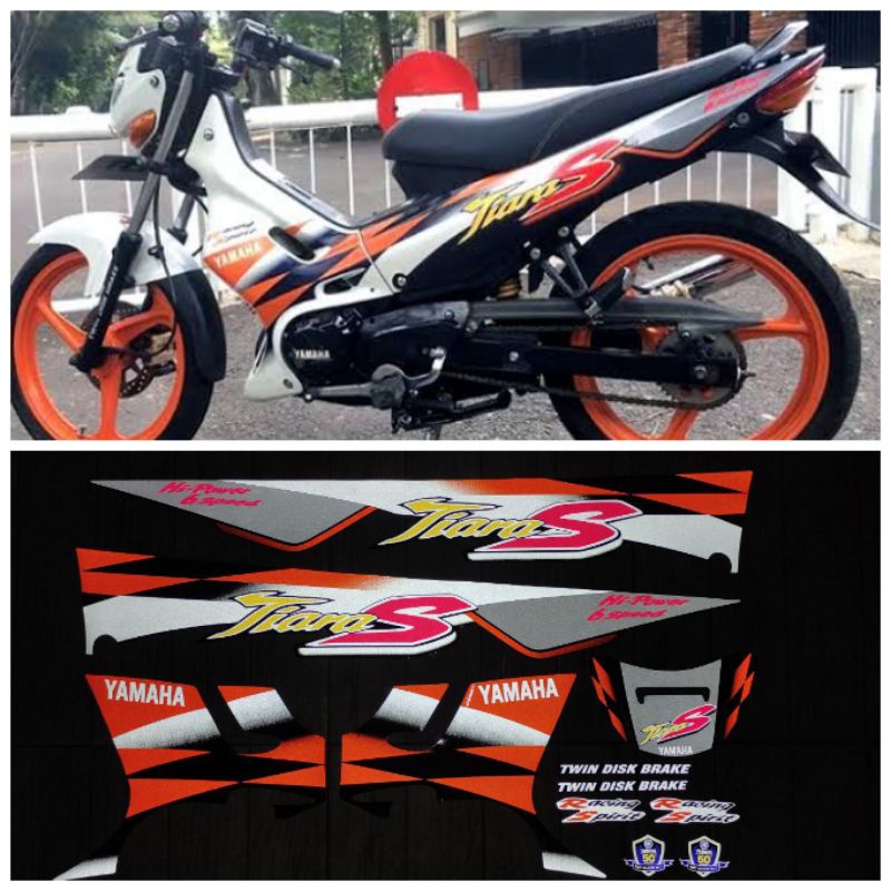 Tiara 120 S สติกเกอร์แถบสะท้อนแสง | Shopee Thailand