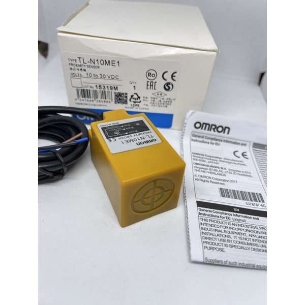 TL-N10ME1 OMRON (รับประกันสินค้านานที่สุด) Proximity Switch Sensor NPN (NO) ระยะ 10mm 10VDC to ...
