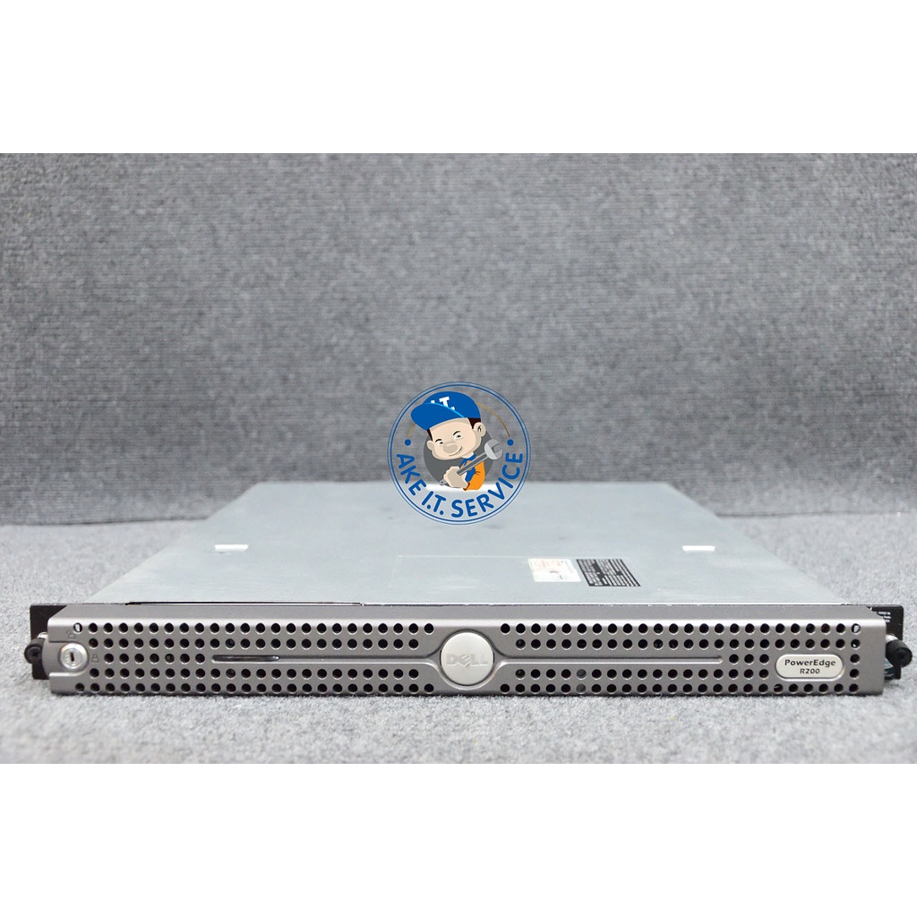 Server Dell PowerEdge R200 CPU Xeon X3210 RAM4GB HDD500GB PowerSupply ...