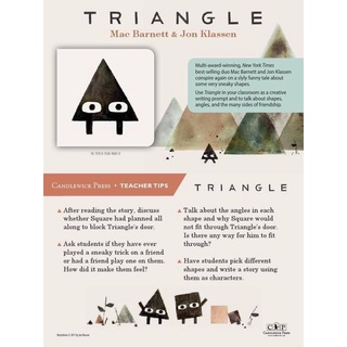 หนังสือภาพ ชุด Circle/ Triangle/ Square โดย Jon Klassen | Shopee Thailand