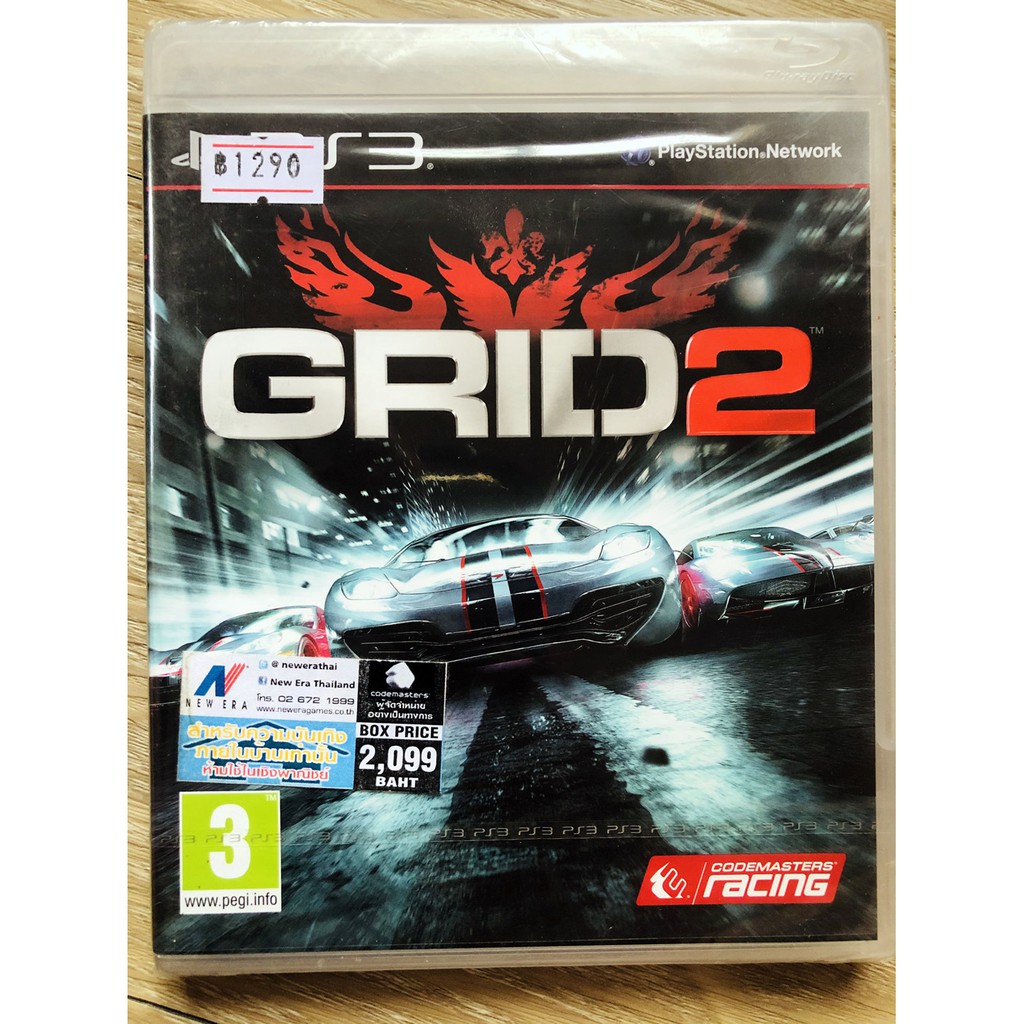 GRID 2 PS3 ENG มือ 1 สำหรับสายสะสม | Shopee Thailand
