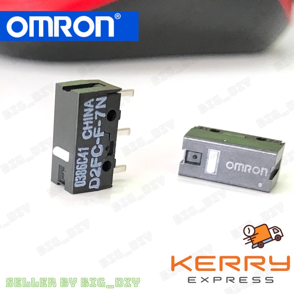 [ 2 pcs.] สวิทช์เมาส์ Micro switch mouse omron D2FC-F-7N อะไหล่สำหรับซ่อมเมาส์ | Shopee Thailand
