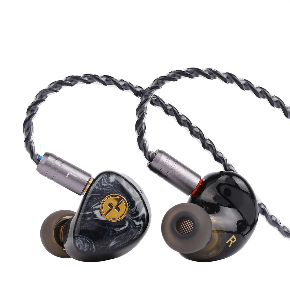 Tinhifi T3 PLUS 10 มม.lcp ไดอะแฟรม hifi หูฟังแบบมีสายเพลง iem หูฟัง ...