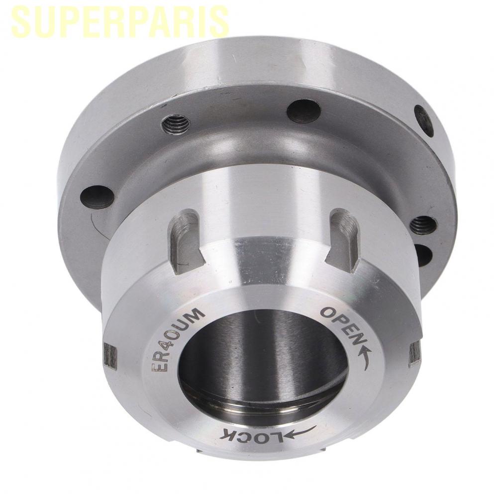 Superparis ER40 Collet Chuck 7 Holes Clamping Nut Holder For CNC ...