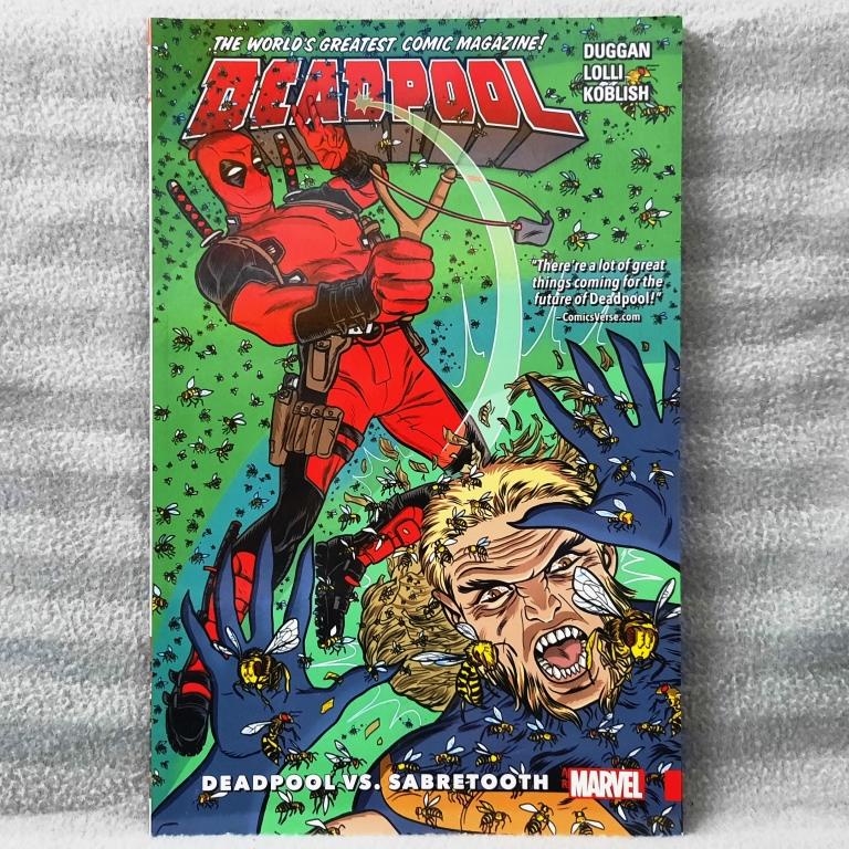 Deadpool: นิตยสารการ์ตูน The World's Greatest Comic TPB 3 1st Print ...