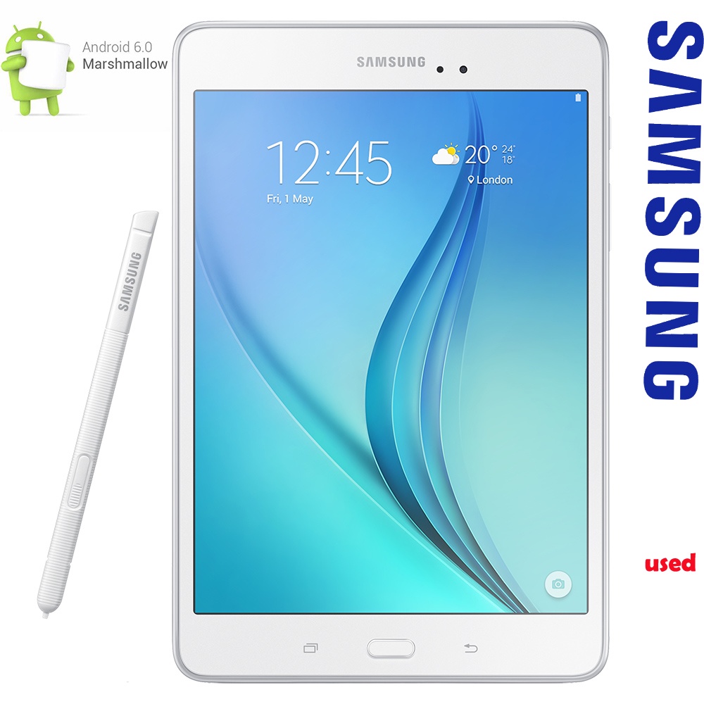 ใช้ Samsung Galaxy Tab A 8.0 SM-P350 P355 แท็บเล็ตพีซี 16GB Qualcomm ...