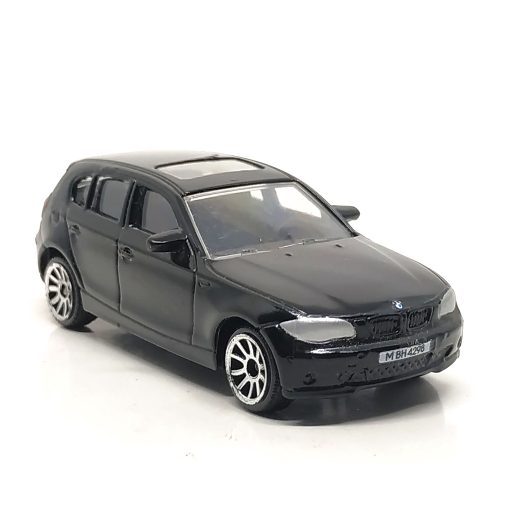 Majorette BMW Serie 1 - Black Color /Wheels 5U /scale 1/58 (3 inches ...