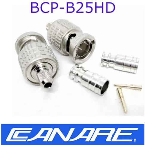 BCP-B25HD for L-2.5CHD Canare หัว BNC Connector 75 Ohm สำหรับ L-2.5CHD Cable หัว BNC คุณภาพดี ...