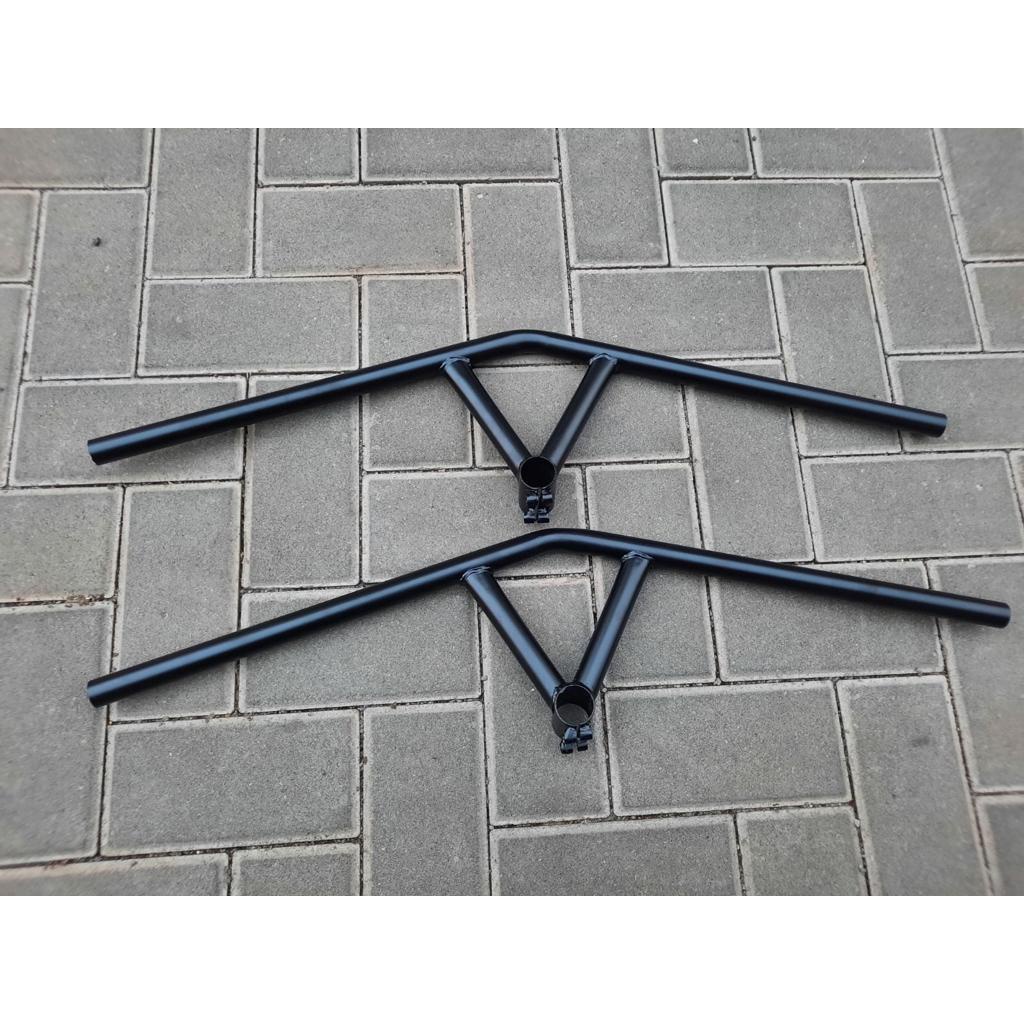 จักรยาน HANDLEBAR / BULLMOOSE HANDLEBAR 22.2mm Clampt 28.6mm / Realpict ...