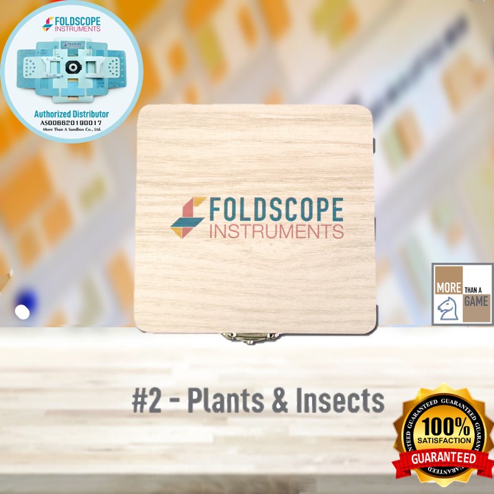 Foldscope Prepared Slide Box Set #2 - Plants & Insects หมวดพืชและแมลง ...