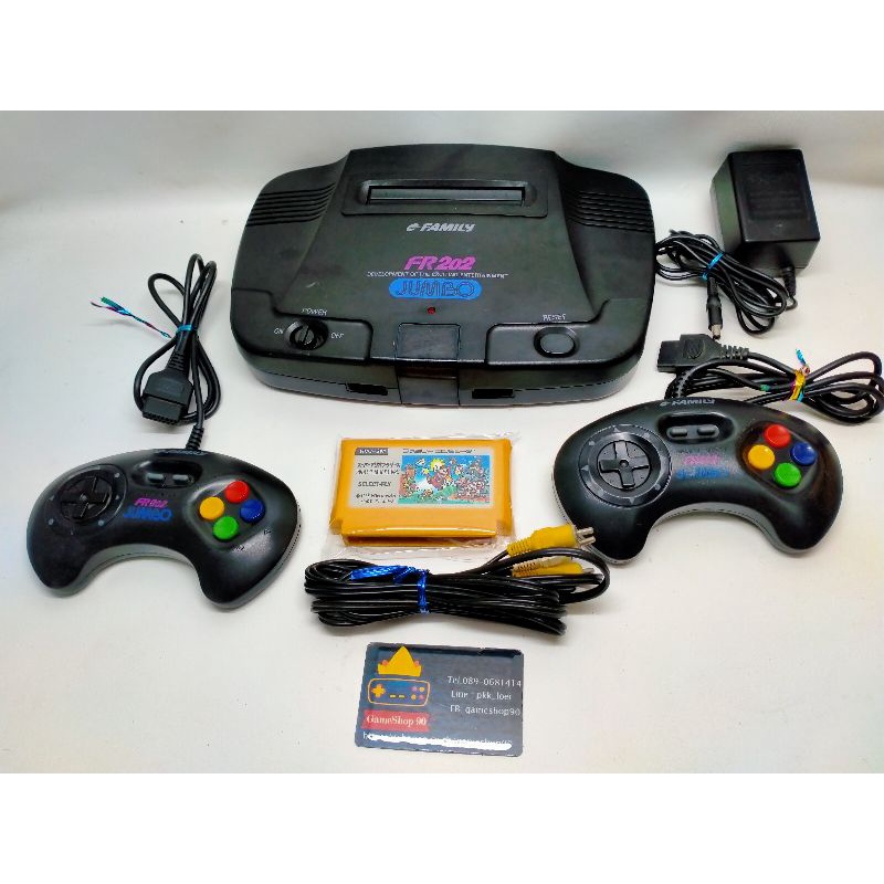 Family Computer FR202 Jumbo ไฟไทยพร้อมเล่น เกมมารีโอ้แท้แถม จอยกดได้ ...