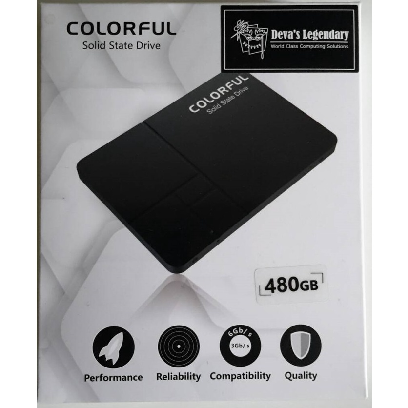 Colorful SSD *รุ่น SL500 ขนาด 480 GB (500/450 MB/s) รับประกัน 3 ปี ...