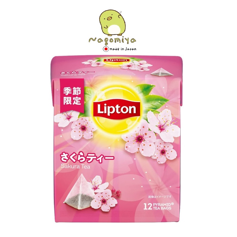 ※2025 Spring※ Lipton Sakura Tea Japan Limited Blend 12 Pack ชา Lipton ...