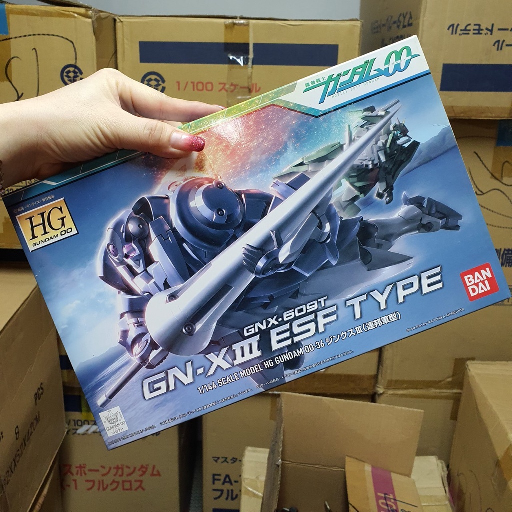 BANDAI 036 36 GNX-609T GN-X III ESF Type (HG) (Gundam Model Kits) กัน ...