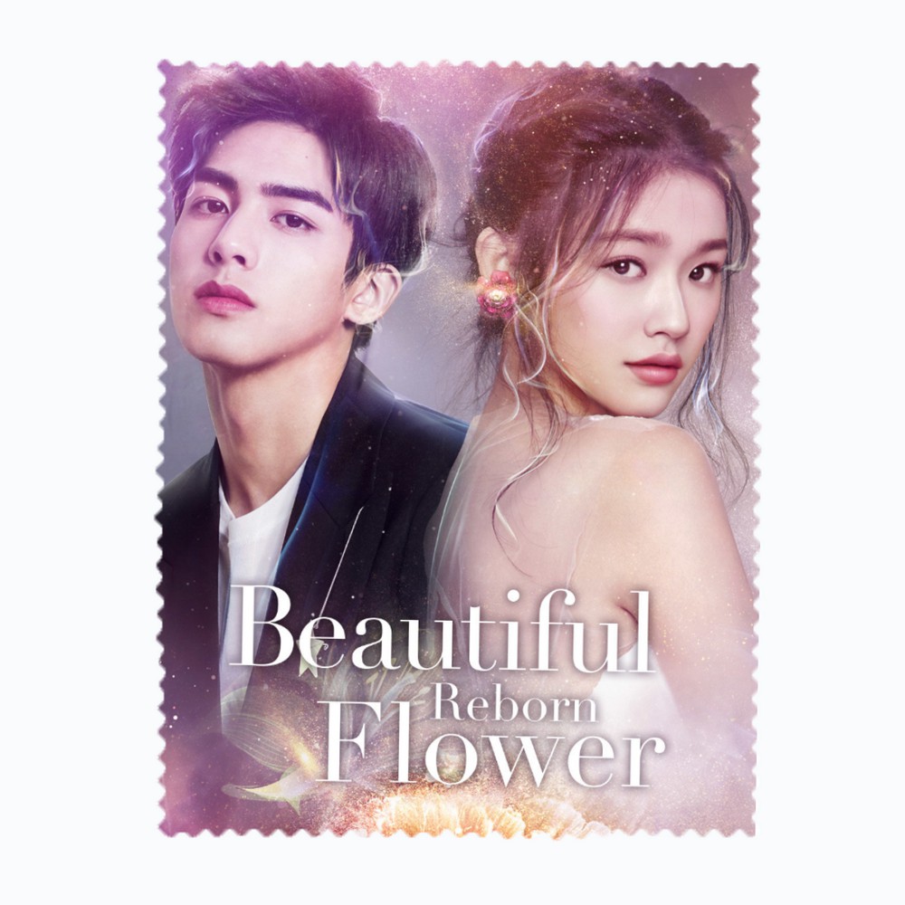 ผ้าเช็ดแว่นตา เช็ดเลนส์ ผ้าไมโครไฟเบอร์ Beautiful Reborn Flower ซีรี่ย์ ...
