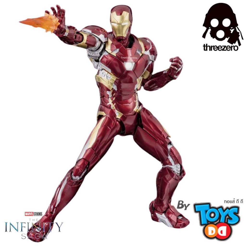 threeZero Avengers: Infinity Saga DLX Iron Man Mark 46 1/12 Scale ...