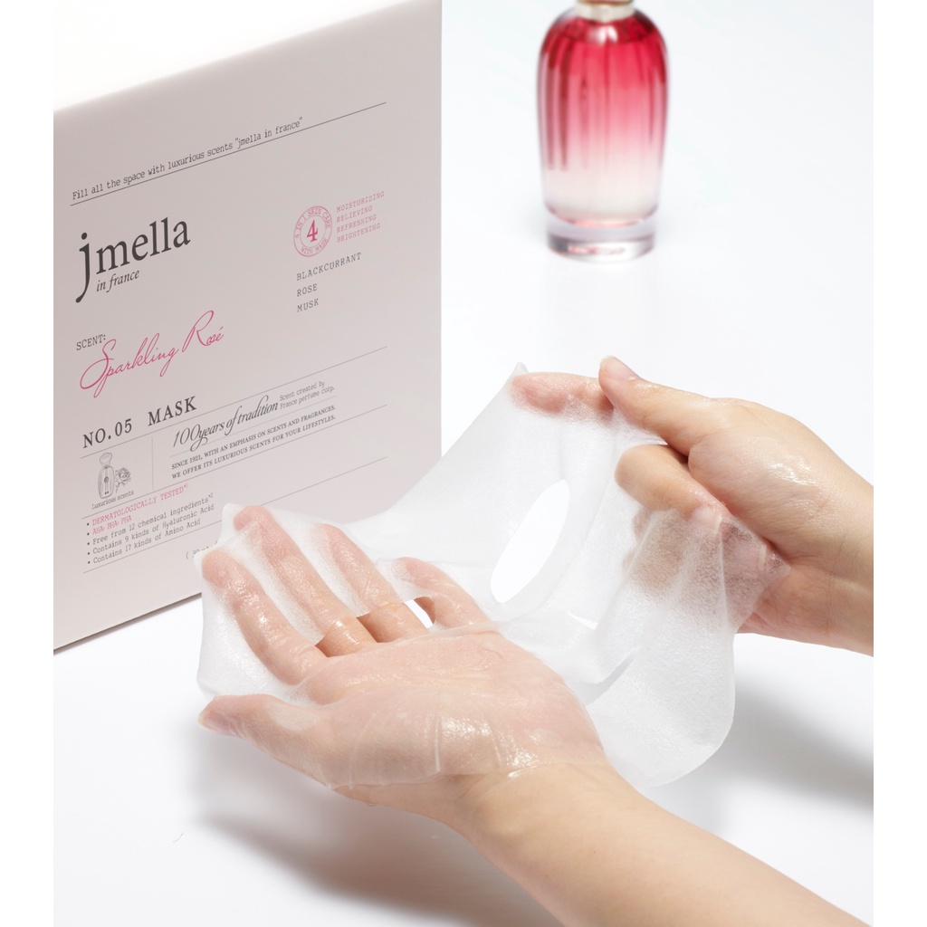 JMELLA IN FRANCE MASK 30ML (1 แผ่น) (Blooming Peony, Lime and Basil ...