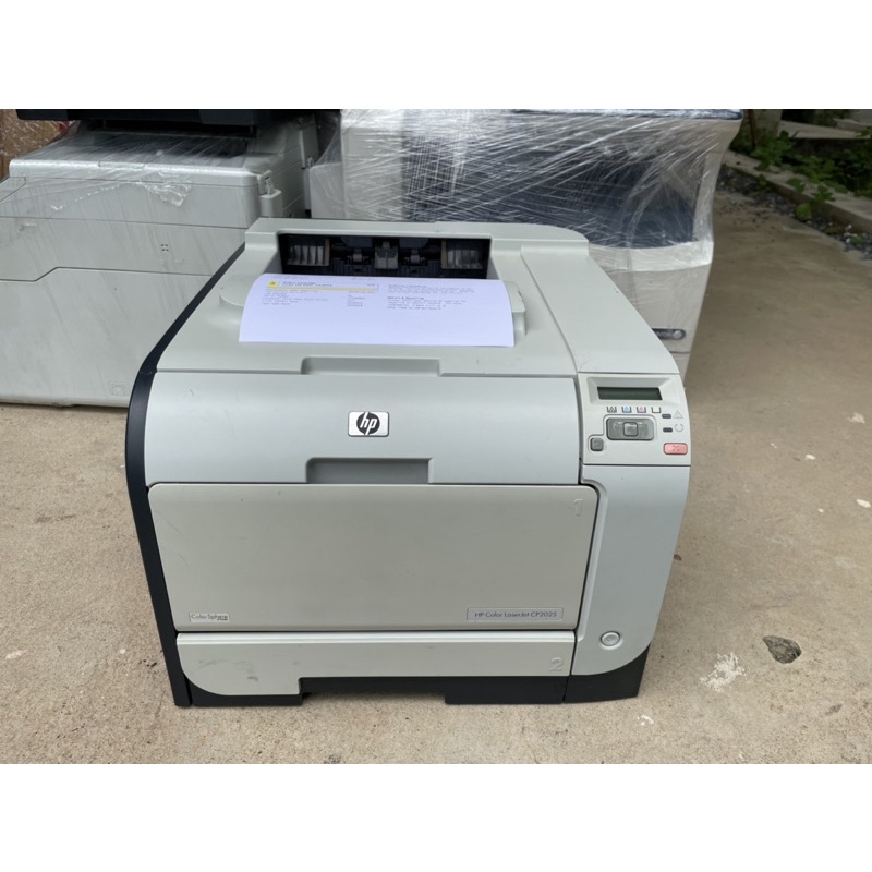 เครื่องพิมพ์เลเซอร์สี HP Color Laserjet CP2025 เลเซอร์สี มือสอง สภาพดี ...