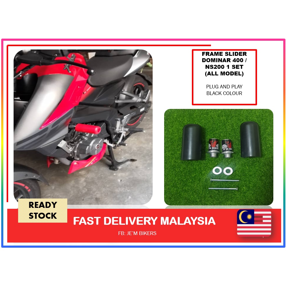 Frame SLIDER DOMINAR 400 / NS200 / NS160 1 ชุด | Shopee Thailand