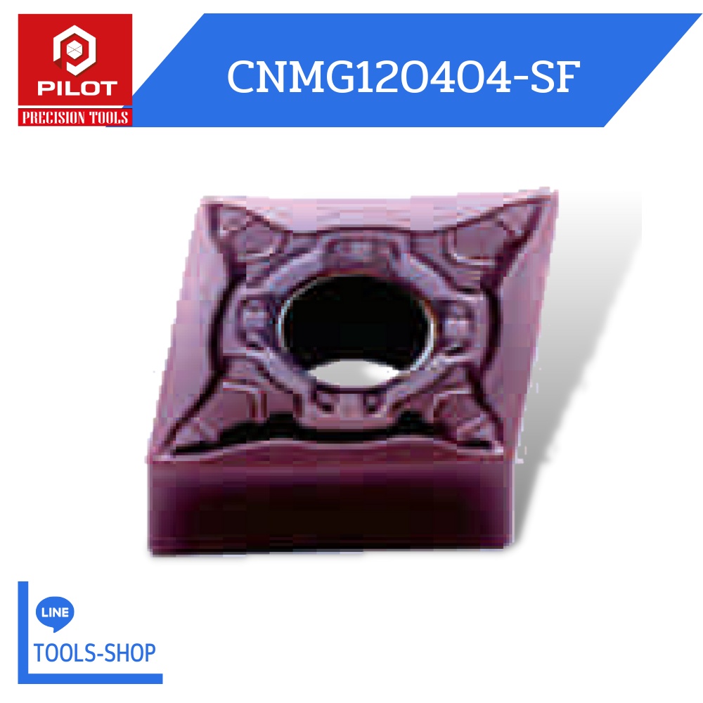 PILOT INSERT CNMG 120404 CNMG 120408 CNMG 120412 CNMG1204 MF TM SF HA มีดกลึง ไพล็อท มิตซูบิชิ ...