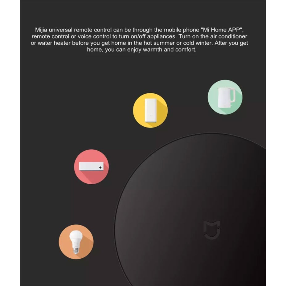 Xiaomi Universal Remote Control - กล่องควบคุมรีโมทระยะไกล | Shopee Thailand