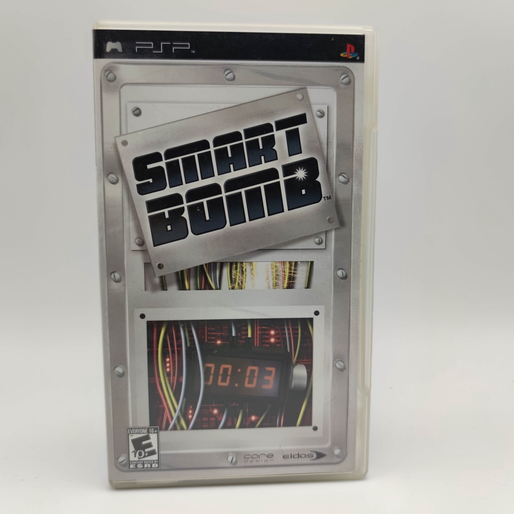 SMART BOMB แผ่นแท้ ภาษาอังกฤษ PSP [US] มีกล่องใสสวม สำหรับเก็บสะสมให้ ...