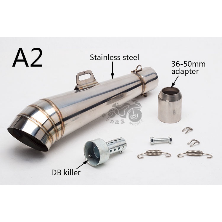 007Moto ท่อไอเสียรถจักรยานยนต์ดัดแปลง ZX6R CBR650 R | Shopee Thailand