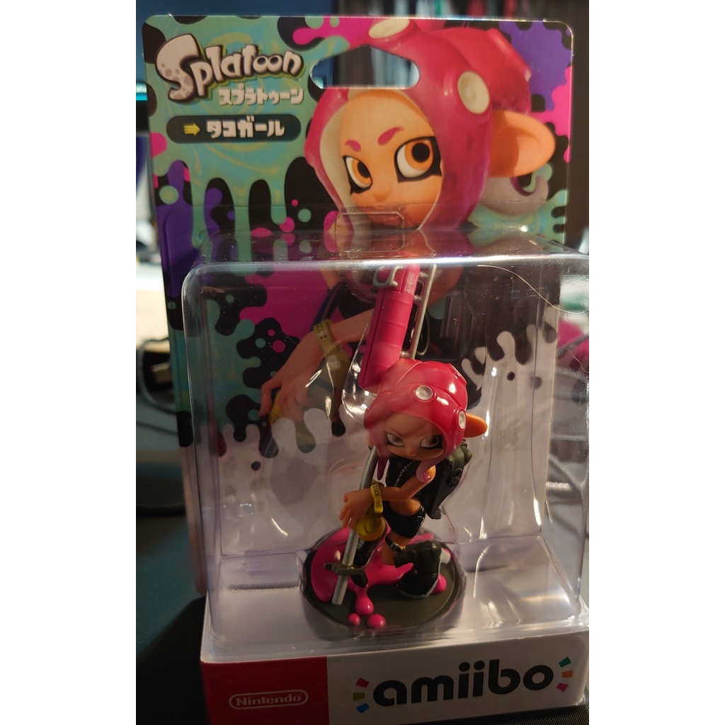 (Direct from Japan)Splatoon 2 Amiibo Neon Pink Octoling Figurines ...