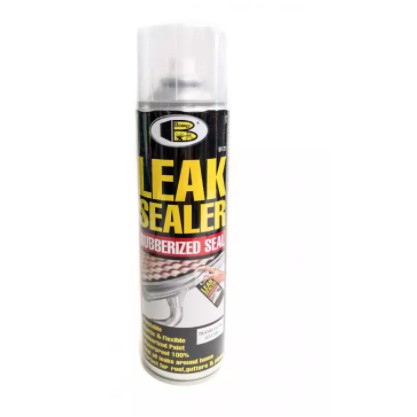 Bosny Leak Sealer Spray สเปรย์อุดรูรั่ว 600 ml. สเปรย์พ่นฟิล์มยางเเผ่น ...