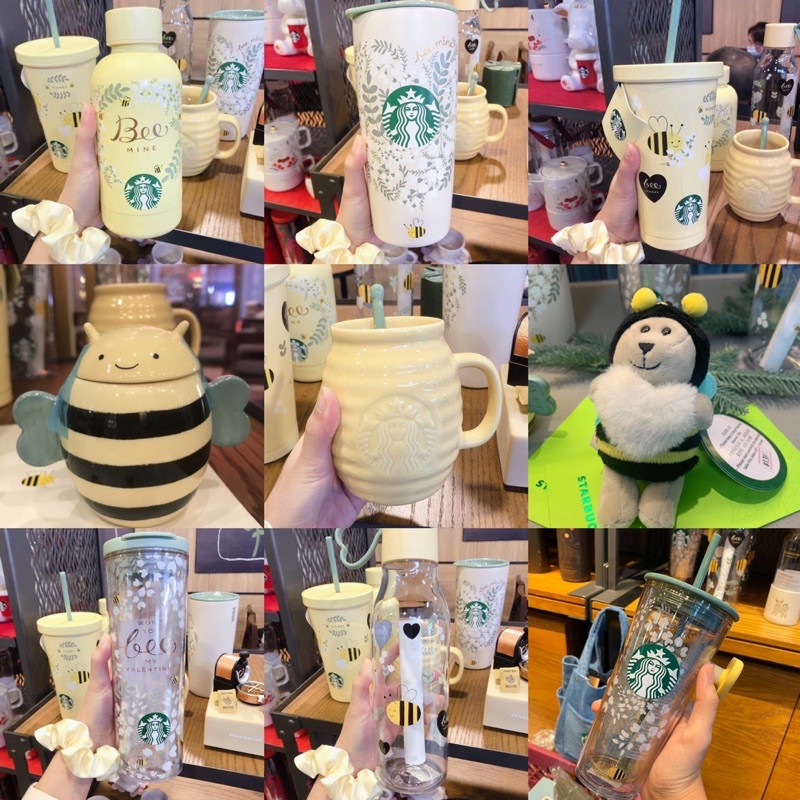 Starbucks Bee Mine Collection • ซีรีส์น้ําผึ้ง Star Cherry ของแท้ ...