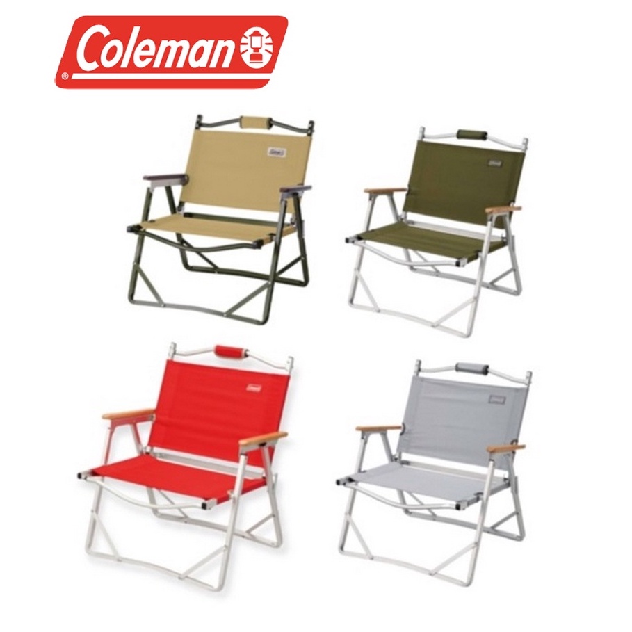 Coleman COMPACT FOLDING CHAIR เก้าอี้พับโคลแมนน้ำหนักเบา | Shopee Thailand