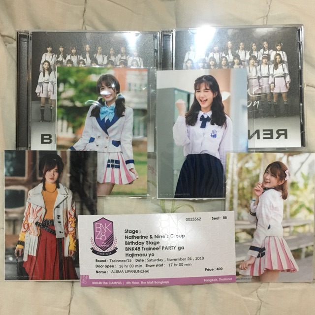 รูปปก ซิง 6 BNK48 จูเน่ ฟ้อนด์ ปูเป้ นิ้ง | Shopee Thailand