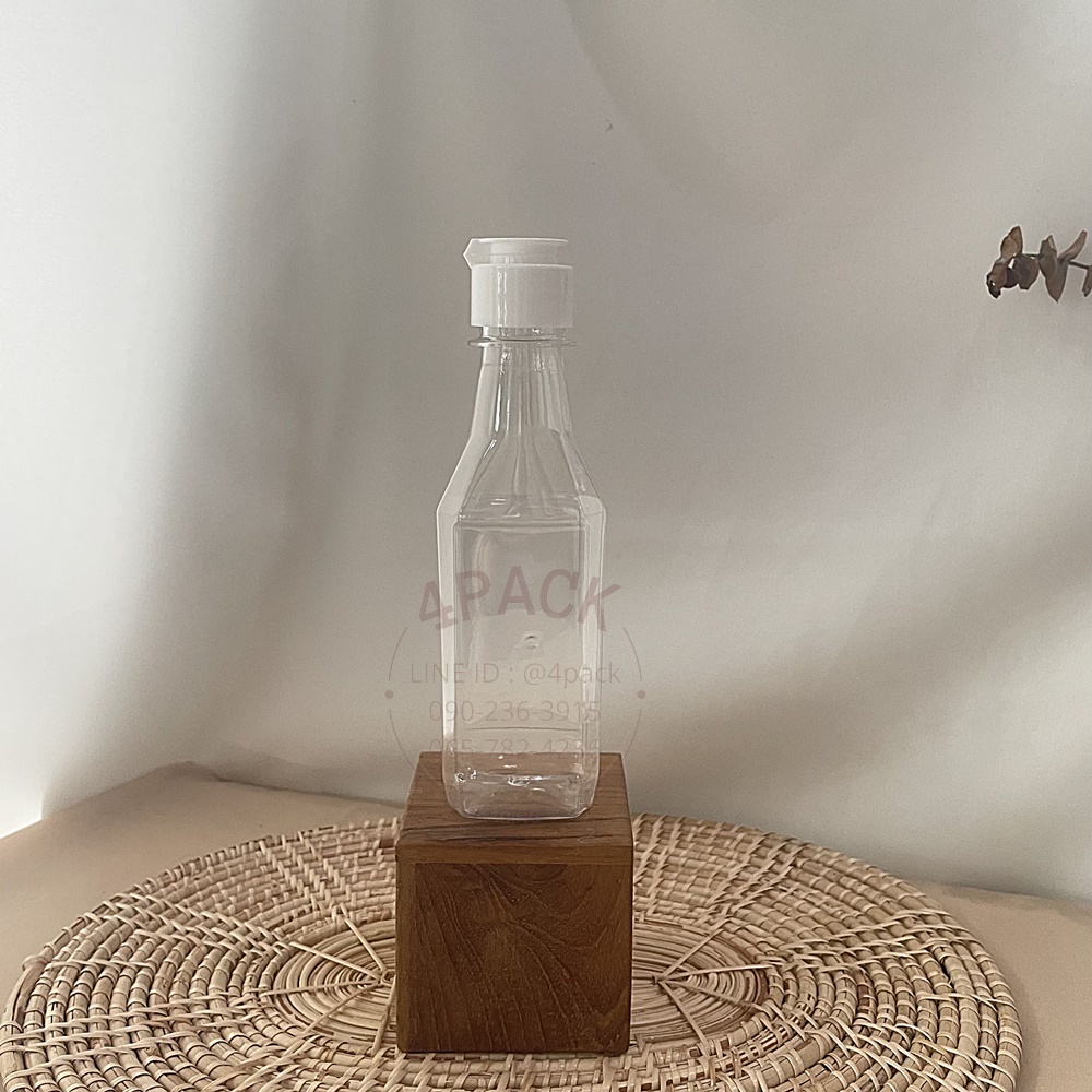(บรรจุกล่องละ30ใบ)..ขวดพลาสติกPET 100,200ml ทรงแบน+ฝาซอส ขวดน้ำจิ้ม ขวดซอส | Shopee Thailand