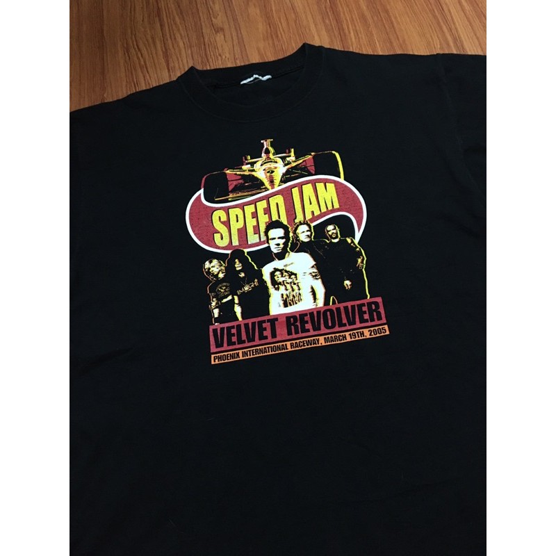 เสื้อวงมือสอง VINTAGE 2005 VELVET REVOLVER SPEED JAM Size L มือ2 ...