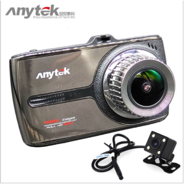 กล้องติดรถยนต์ Anytex รุ่น G 66 เลนส์กว้าง 170 องศา จอ 3.5”ทัชกรีน ภาพ ...