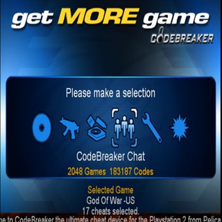 แผ่นเกมส์ PS2 (คุณภาพ) Code Breaker Version 10 | Shopee Thailand