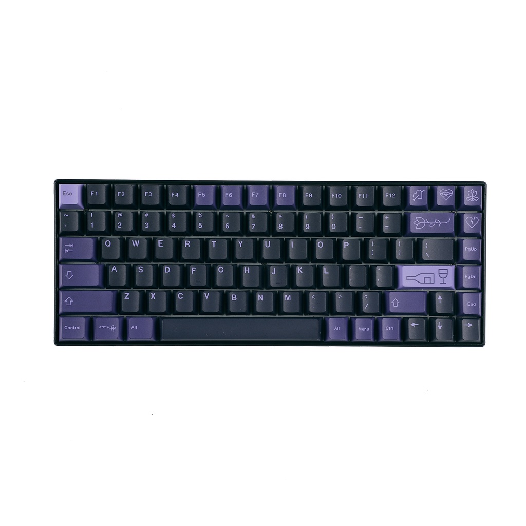 Ymdk First Love 136 Key Dye Sub Keycaps PBT Cherry Profile Key caps ...