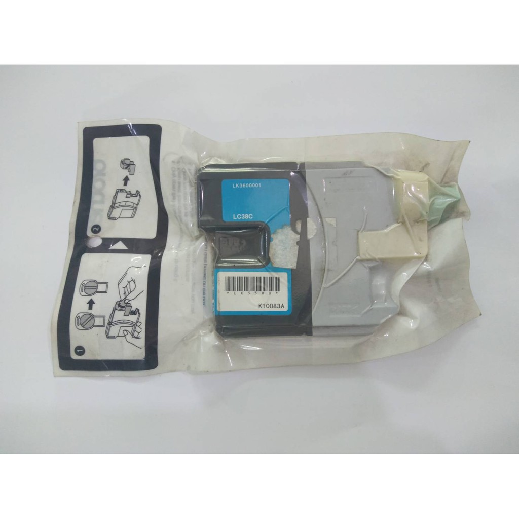 ตลับหมึกอิงค์เจ็ท LC-38C ฟ้า Brother | Shopee Thailand