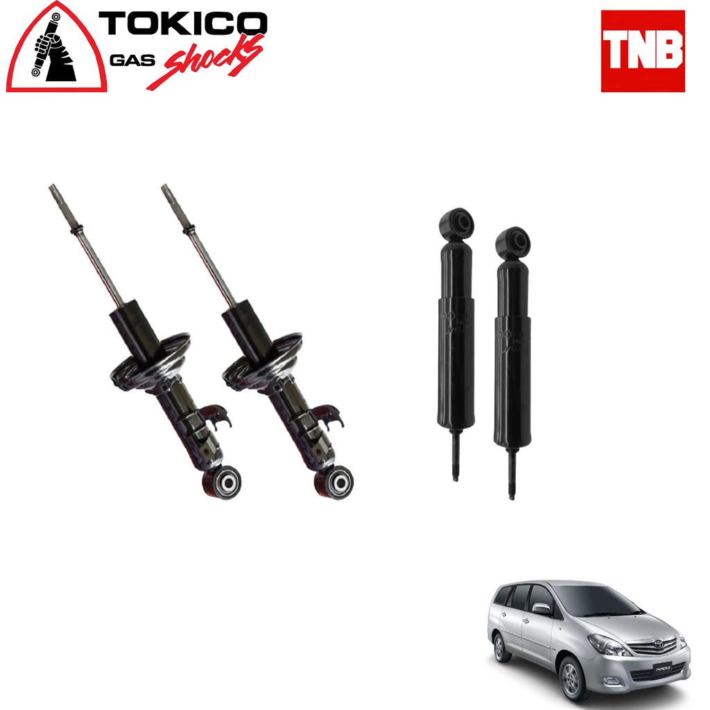 tokico โช๊คอัพ toyota innova tgn40 2.0l,kun40 2.5l โตโยต้า อินโนวา ปี ...
