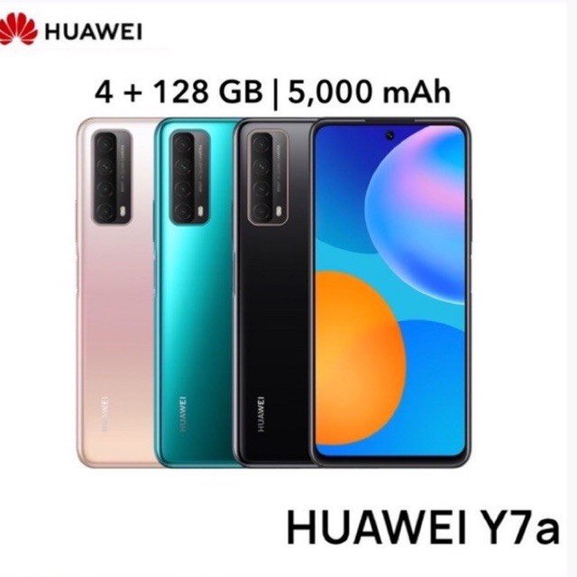 Huawei Y7a [4+128GB] ผ่อน0% เครื่องศูนย์ไทยแท้/ประกัน 3 เดือน | Shopee ...