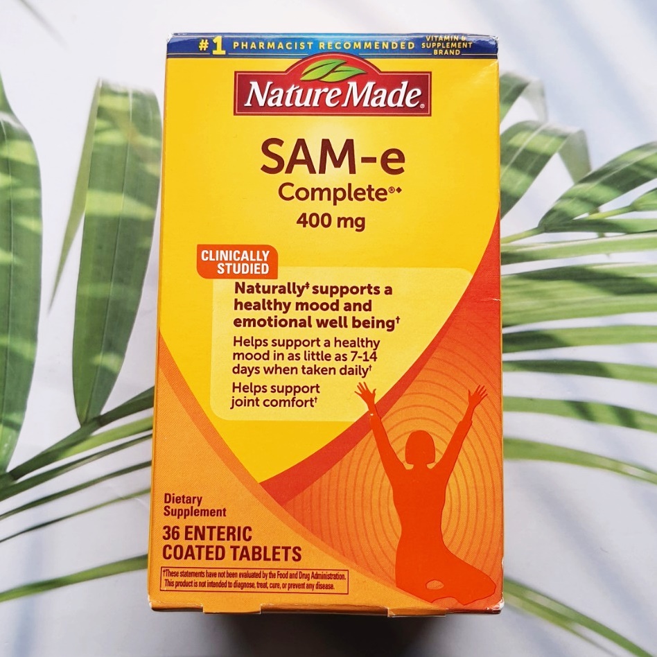16% Sale EXP: 09/2024 SAM-e Complete 400 mg 36 Enteric Coated Tablets ...