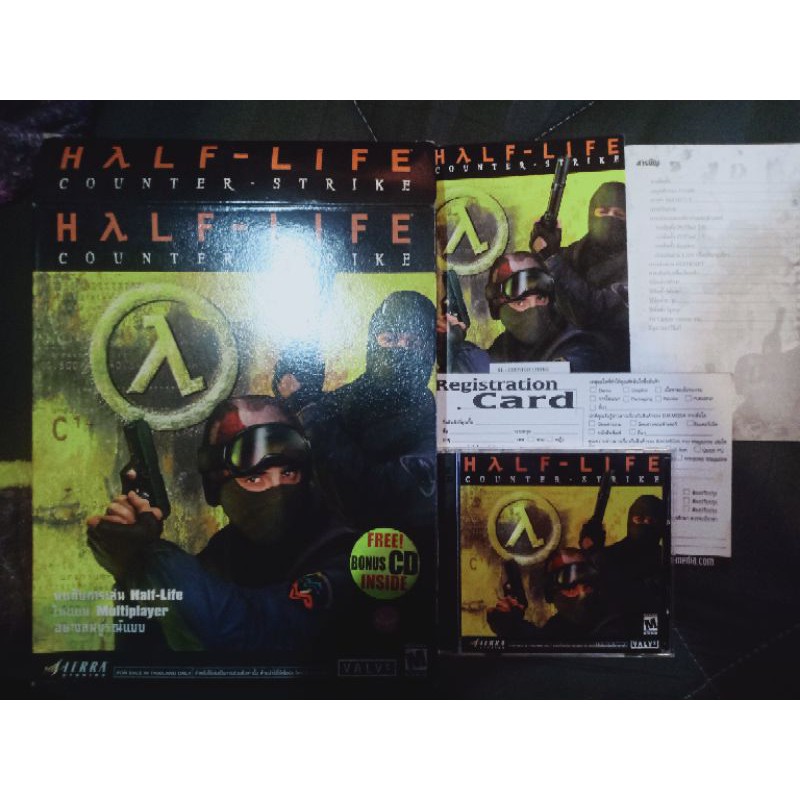 counter strike + half life ยุคตำนาน งานกล่องลิขสิทธิ์แท้อายุมากกว่า 20 ...