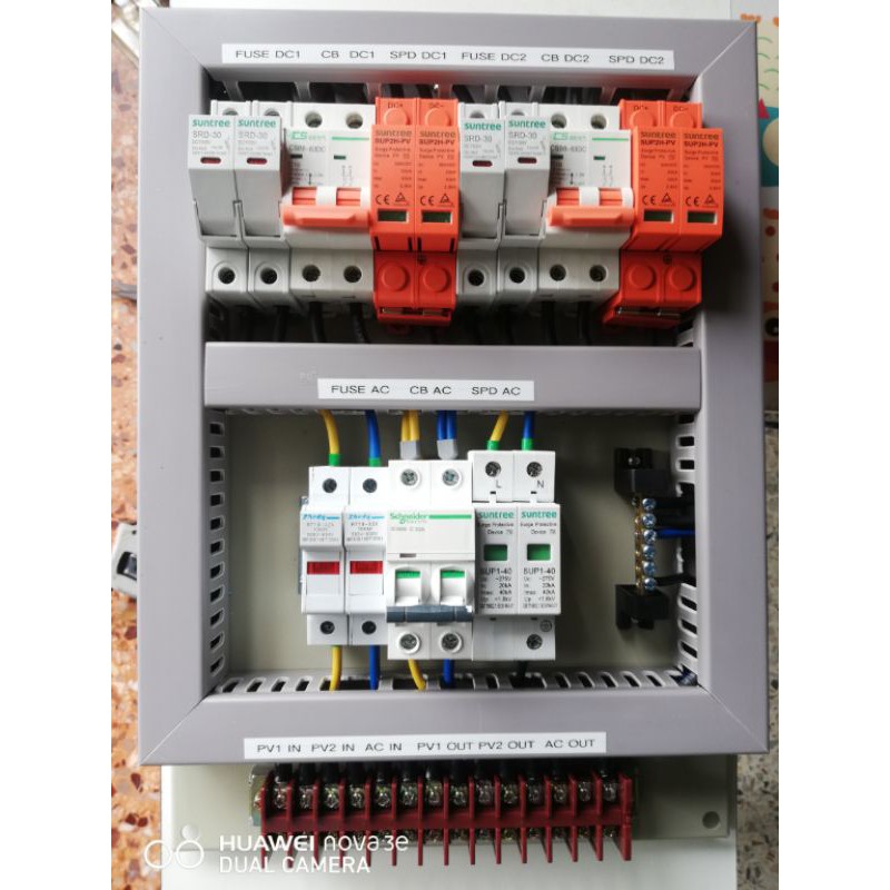 solar combiner box on-grid 2 string | Shopee Thailand