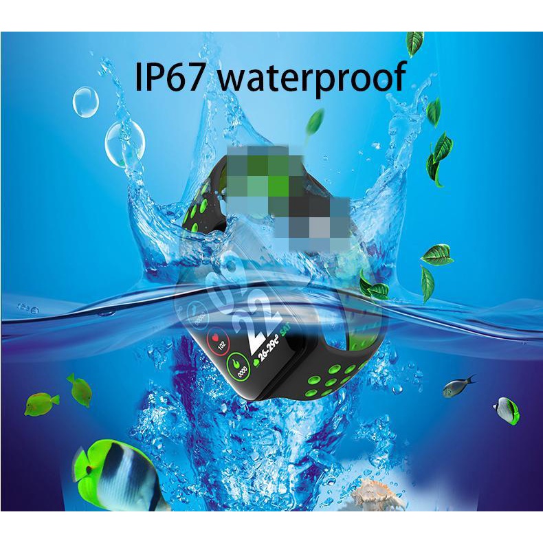 F8 Pro smart watch IP67 waterproof smartwatch heart rate monitor ...