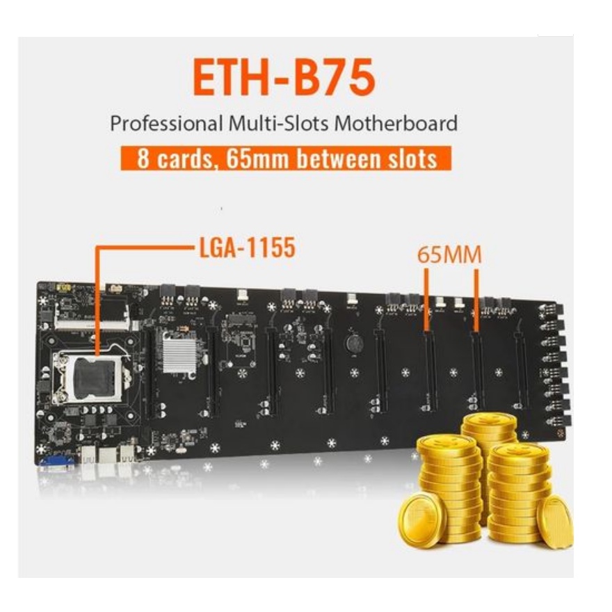 ETH B75 & B85 Motherboard DDR3 LGA1155& LGA1150 | Shopee Thailand
