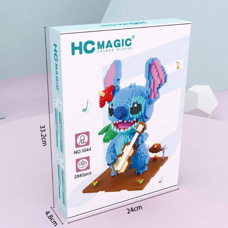 ตัวต่อ การ์ตูนสติซ จำนวนตัวต่อ 2882 ชิ้น_HC Magic 1044 | Shopee Thailand