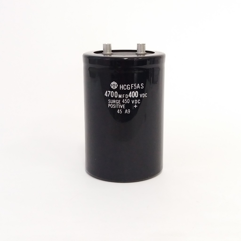 Capacitor 4700uF 400V Hitachi คาปาซิเตอร์ 77x124mm. | Shopee Thailand